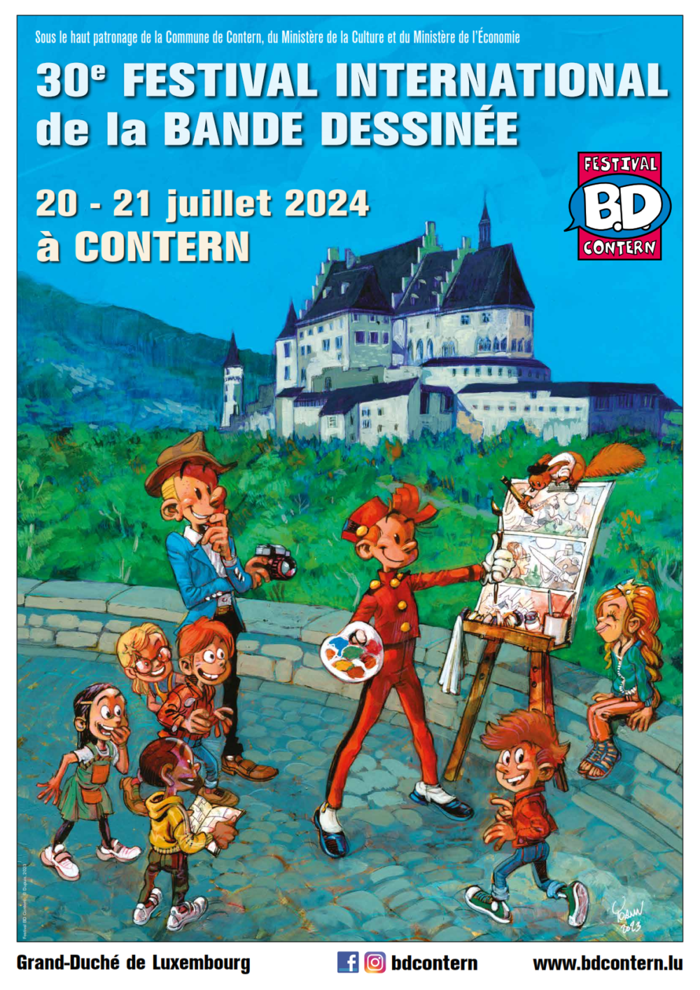 Affiche Festival Bd 2025 – Festival Bd Angoulême 2025 – OHYDHC